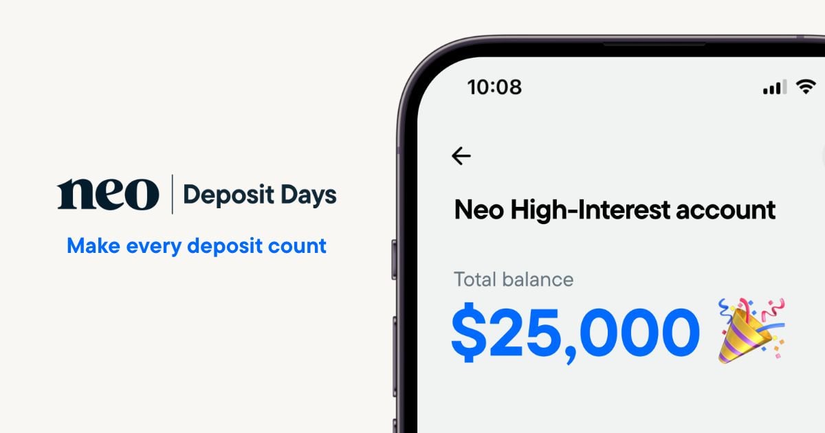 Enter | Neo Deposit Days