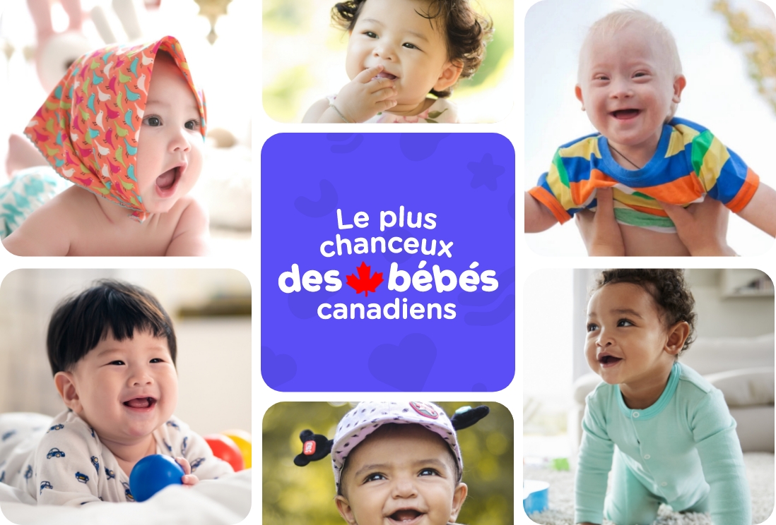 Réseau d'entraide parent | Le plus chanceux des bébés canadiens 2024
